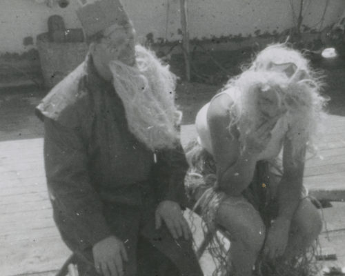 The infamous ‘Crossing the Line’ ceremony | Maritime Museum