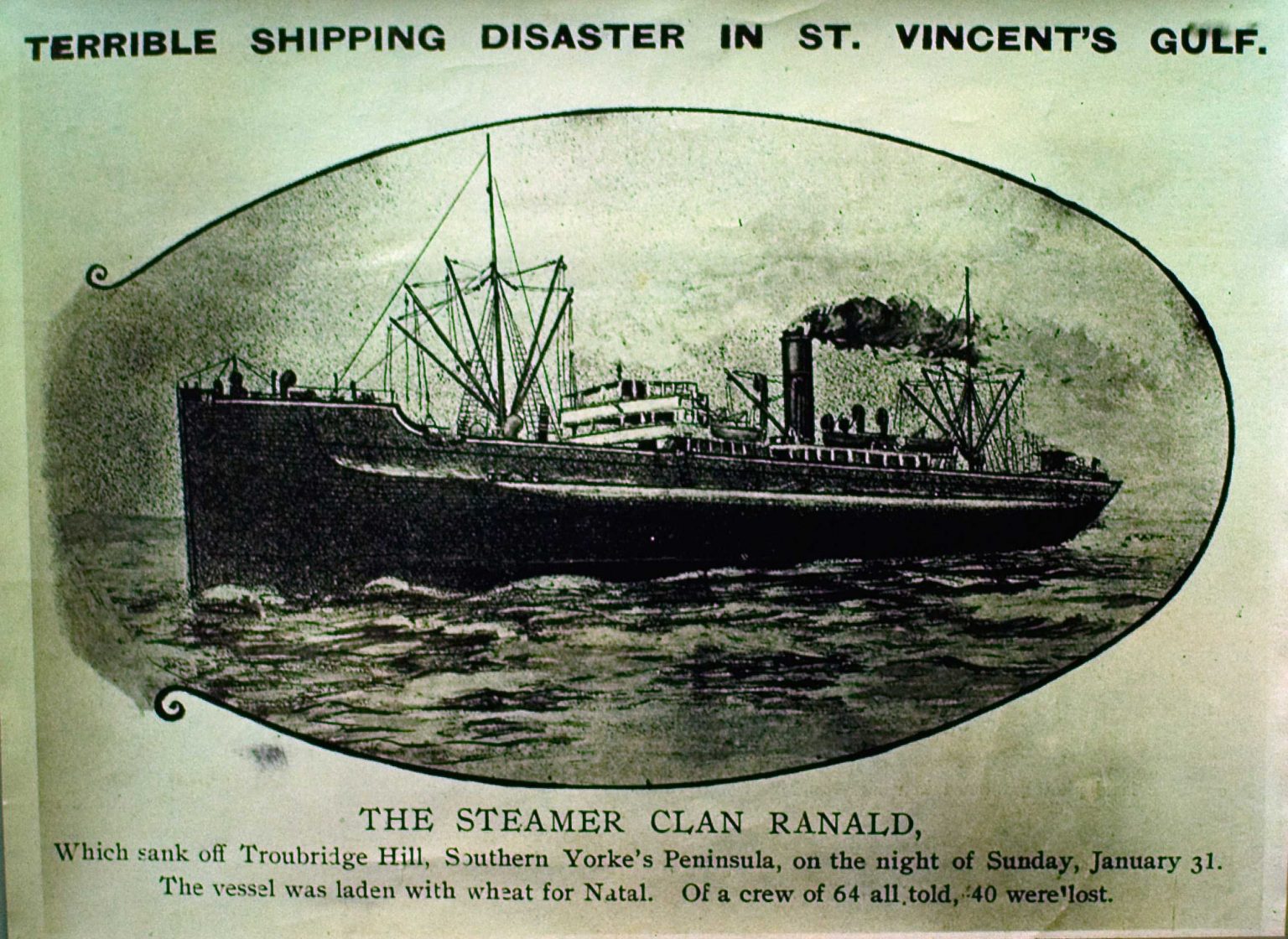 Wrecked! – The Remnants of our Southern Seas | Maritime Museum